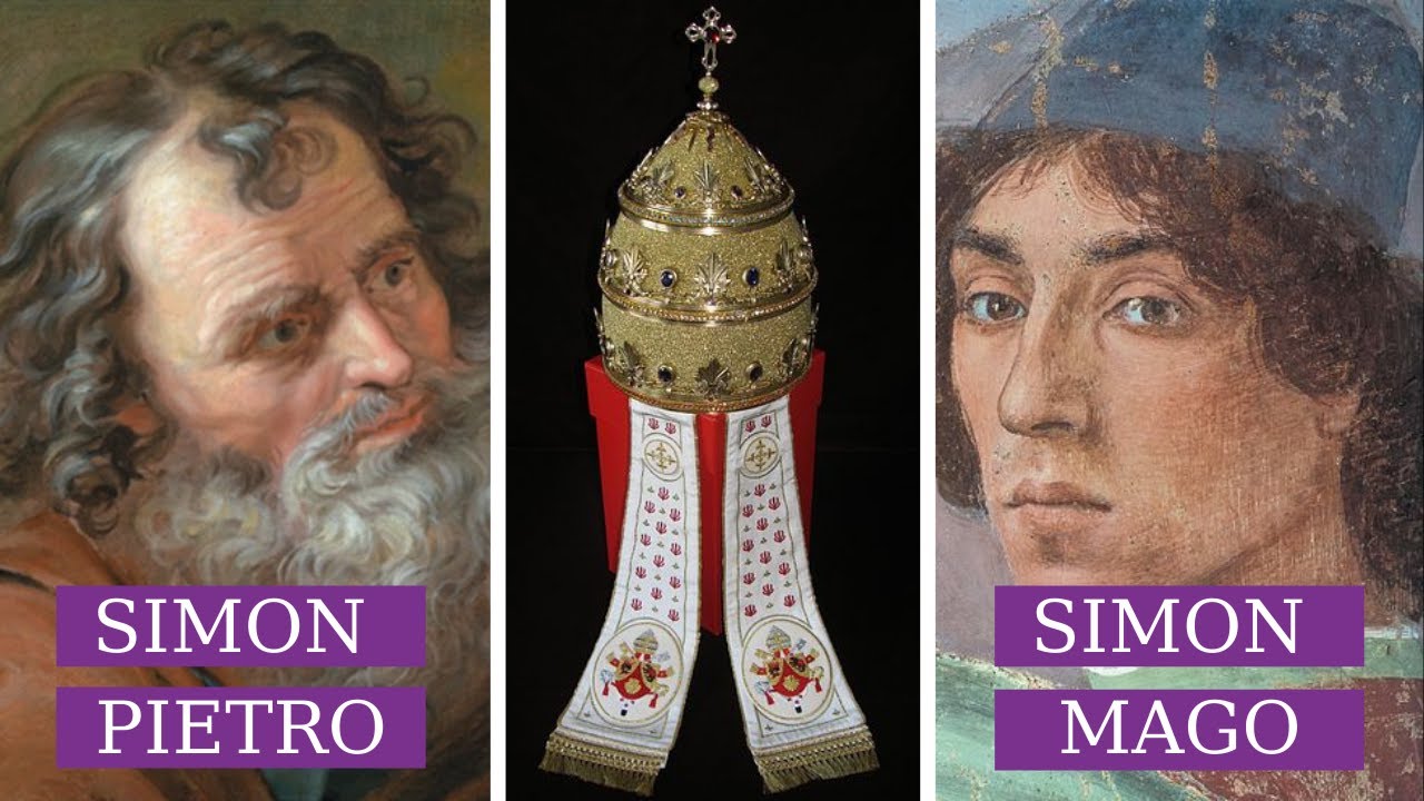Un Grande Inganno! Chi è stato il Primo Papa? Simon Pietro o Simon Mago ...