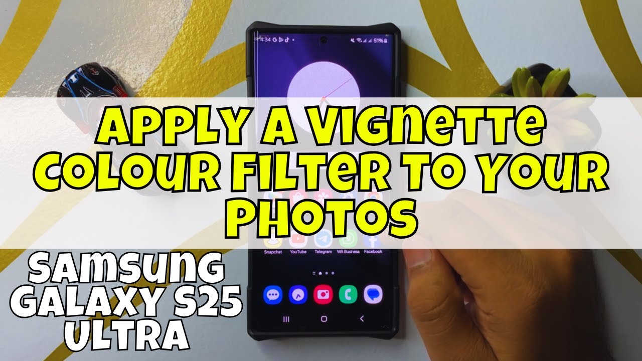 How to Apply A Vignette Colour Filter To Your Photos Samsung Galaxy S25 ...