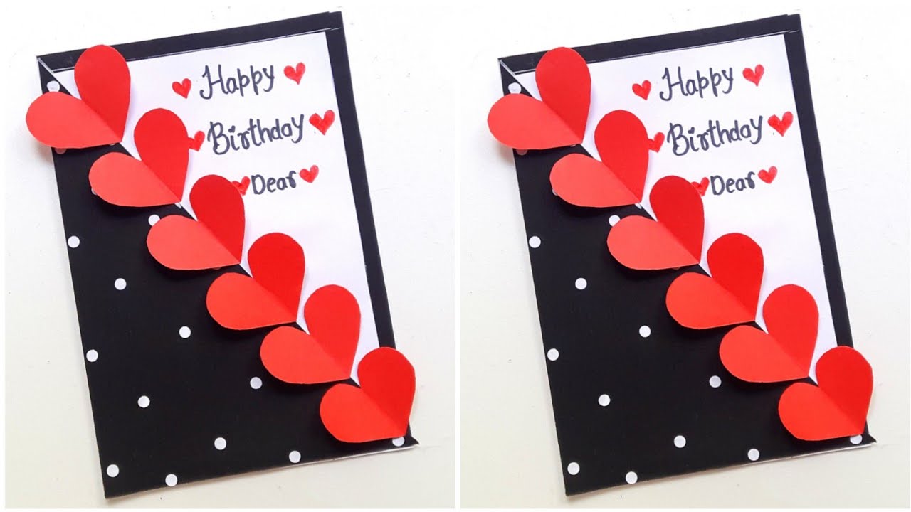 So Beautiful...😍 ️ Happy Birthday Greeting Card 2023 • Red Heart Style ...
