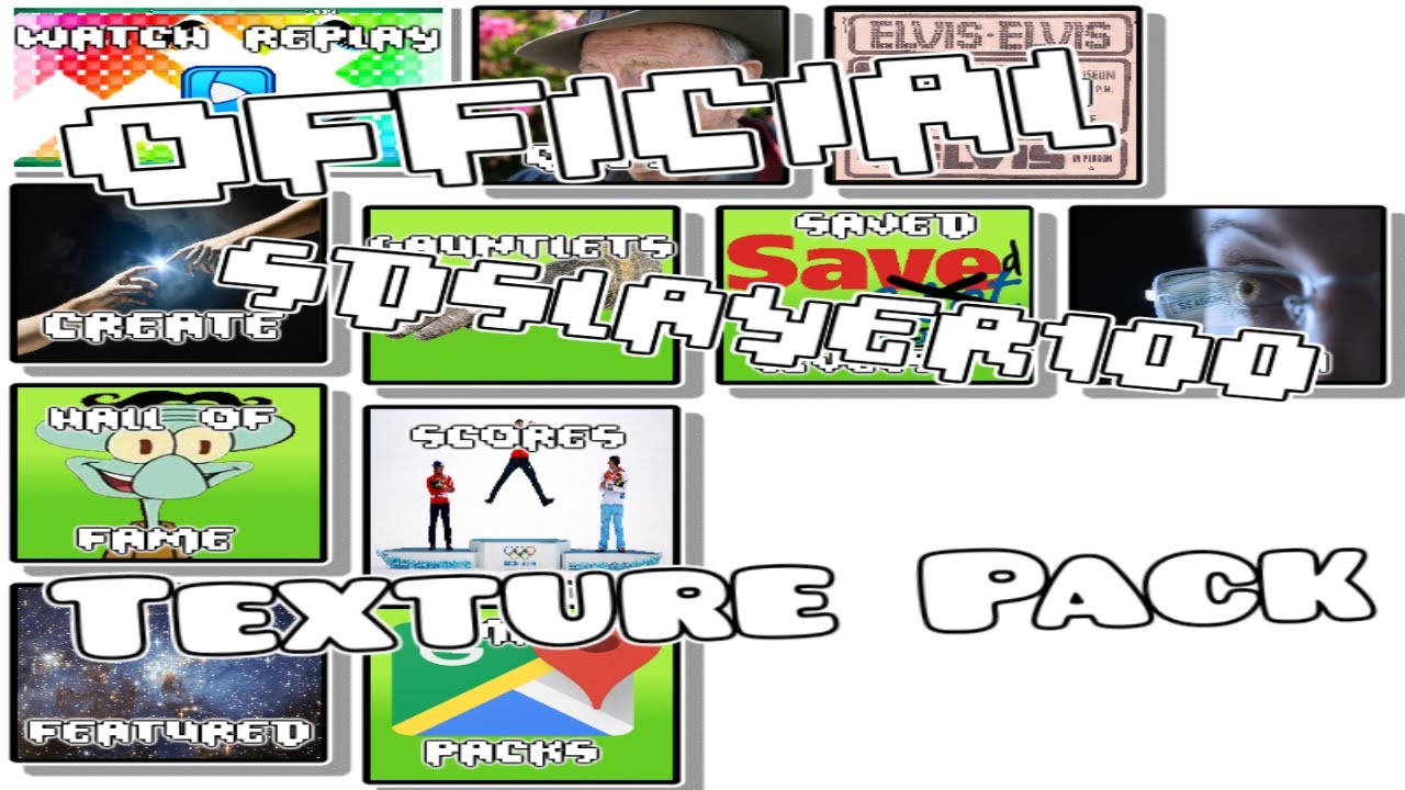 SDSLAYER100 TEXTURE PACK Preview #1 - Geometry Dash 2.1 - YouTube