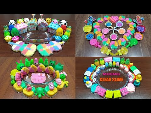 MIXING RANDOM THINGS INTO SLIME !! ALEX SLIME VIDEO 40 MINUTE ...