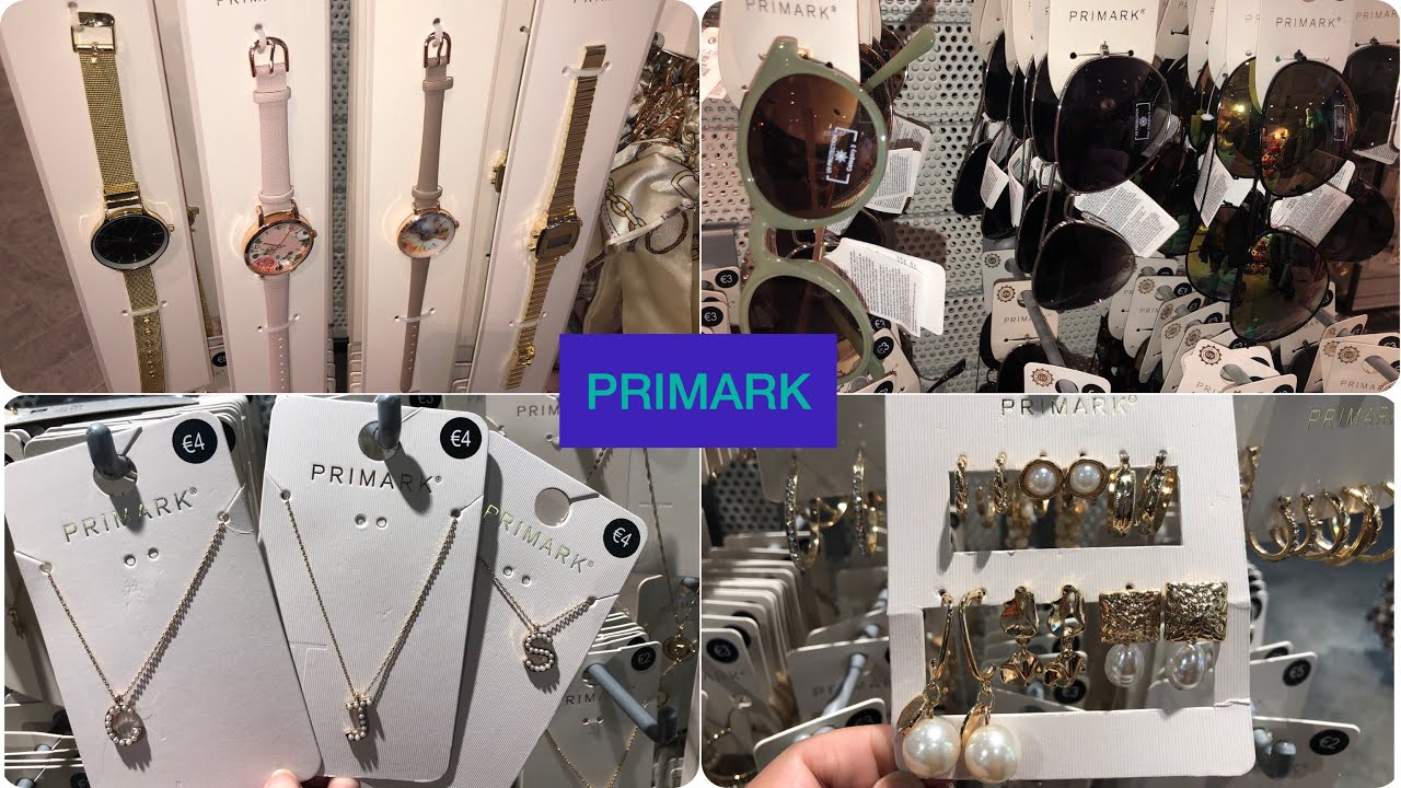 PRIMARK JEWELLERY & ACCESSORIES WITH PRICES /JUNE 2020 - YouTube