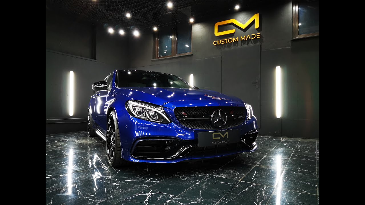 | Mercedes Benz C63s AMG | detailed by Custom Made Studio - YouTube