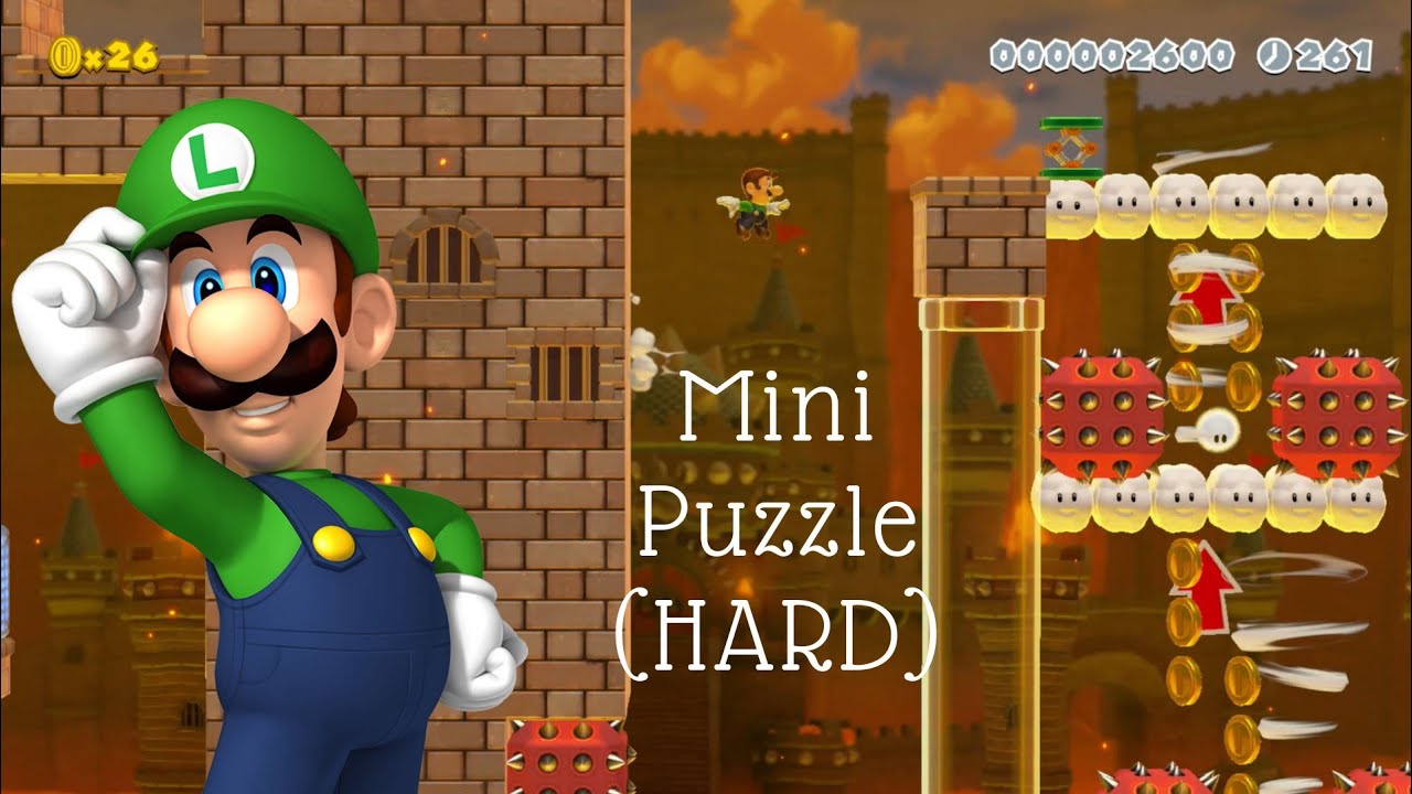 Mini Puzzle (HARD) (Mario Maker 2) by GuiZarc - YouTube