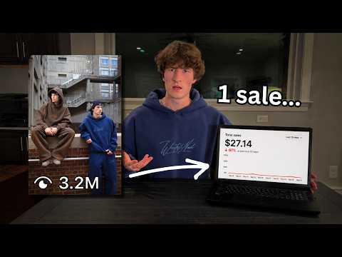 10 Days To Make My Clothing Drop Go Viral… Did It Actually Work?