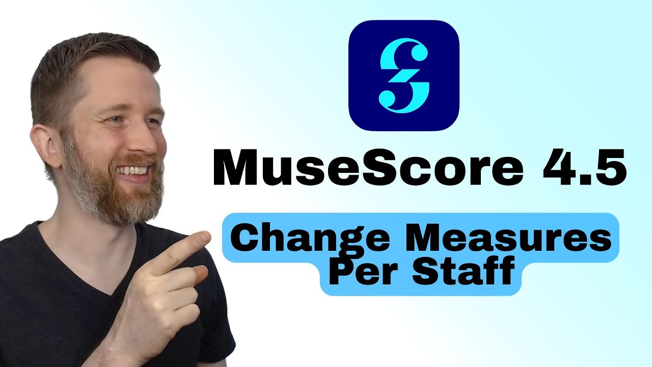 MuseScore Studio 4.5 How to CHANGE the NUMBER OF MEASURES Per Staff ...
