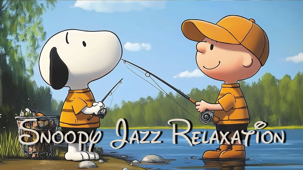 [𝐏𝐥𝐚𝐲𝐥𝐢𝐬𝐭] Joyful Soothing Jazz Music for Relaxing with Snoopy and ...
