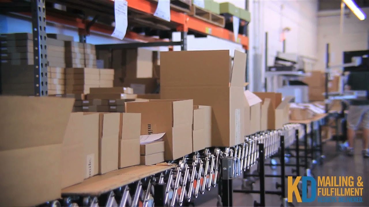 Warehousing and Fulfillment at KD Mailing & Fulfillment - YouTube