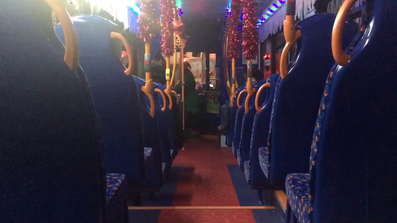 Stagecoach Portsmouth Santa Bus 2016 - YouTube