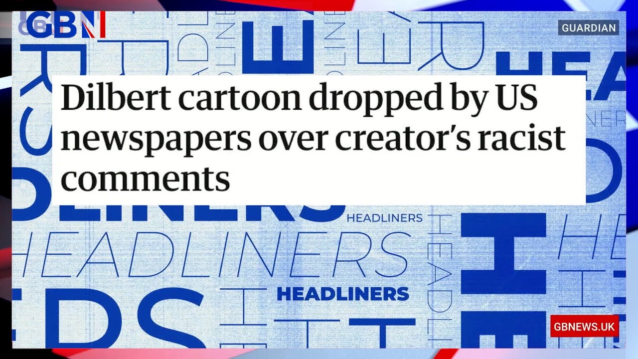 Dilbert cartoon dropped by US newspapers over creator's racist comments ...