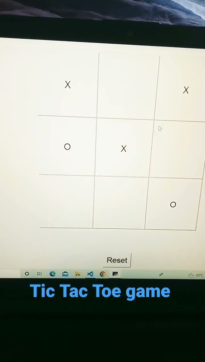 Tic Tac Toe Game using python Gui - YouTube
