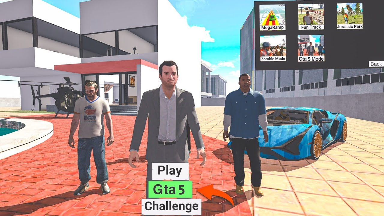 New Update + Gta 5 Mode In Indian Bike Driving 3D - YouTube