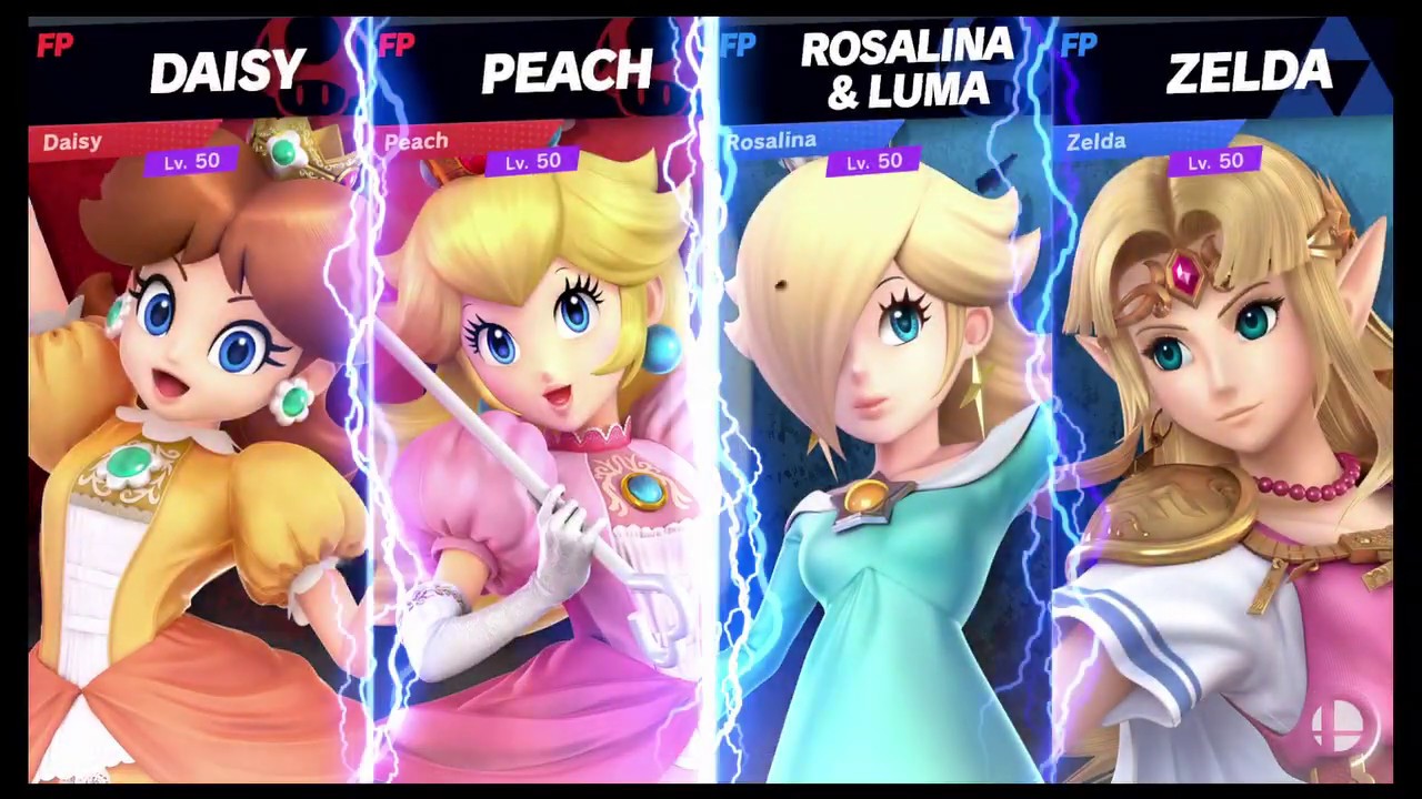 Super Smash Bros Ultimate Amiibo Fights Request #9509 Daisy & Peach vs ...
