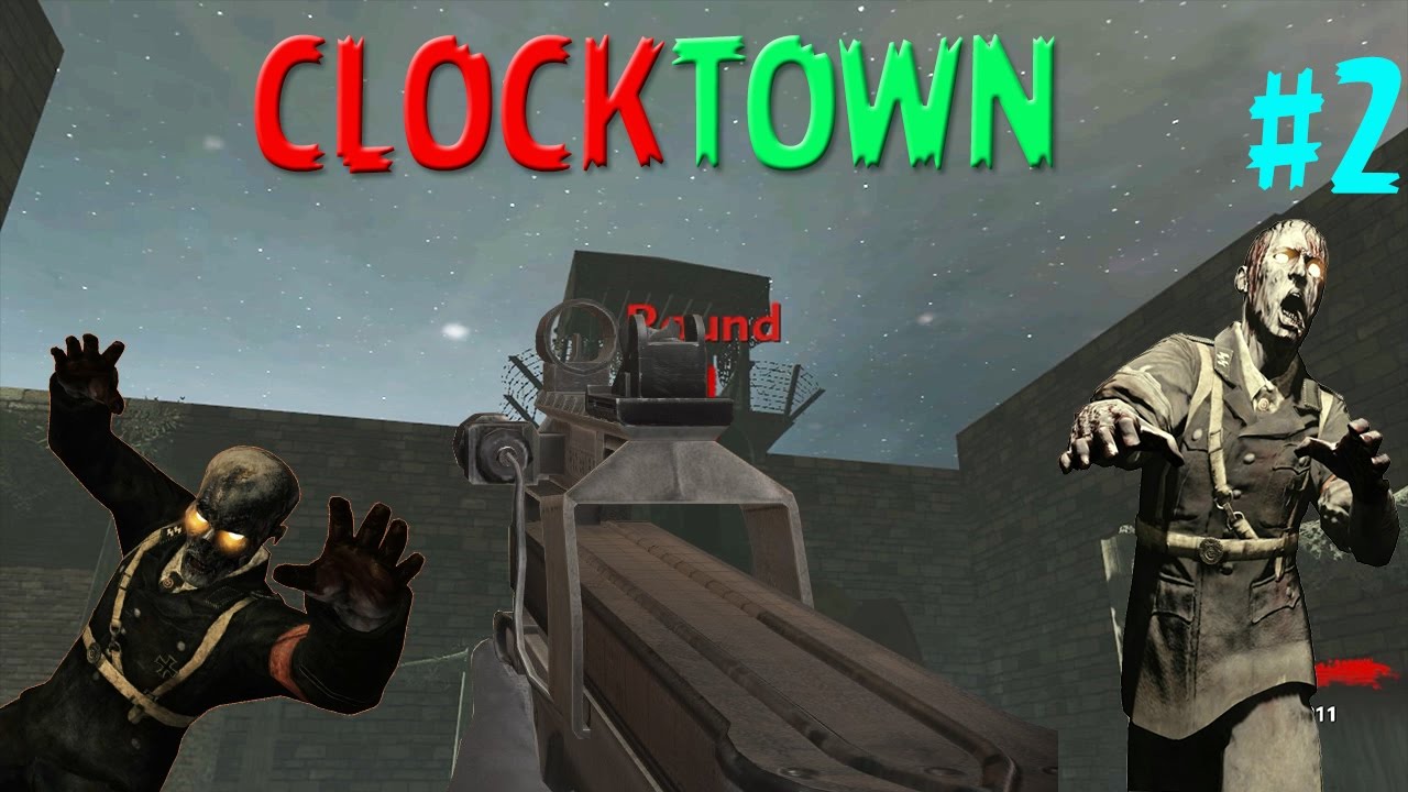 Clock Town #2 (Call of Duty Zombies) Custom Zombie Maps Gameplay ITA ...