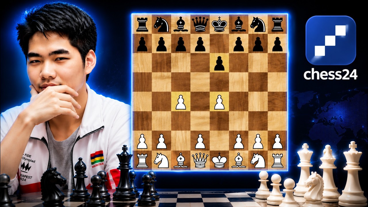 Chess: French Defense Steiner Variation: 1.e4 e6 2.c4 / Chess24 - YouTube