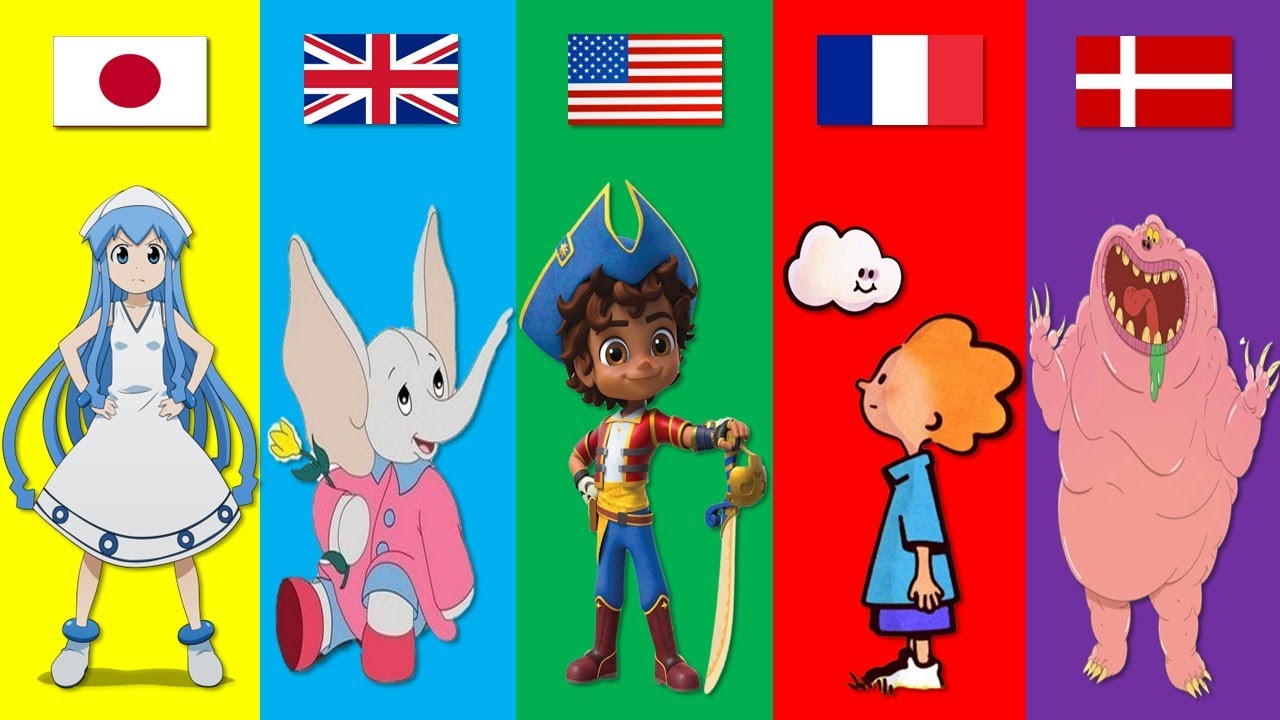 Cartoons From Different Countries | Pt.55 - YouTube