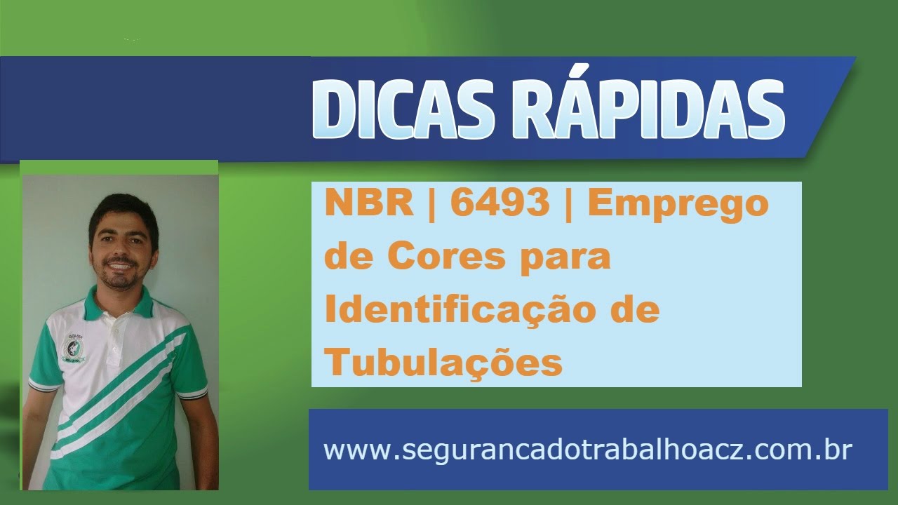 NBR 6493 | Emprego De Cores Usadas Para Identificação De Tubulações ...
