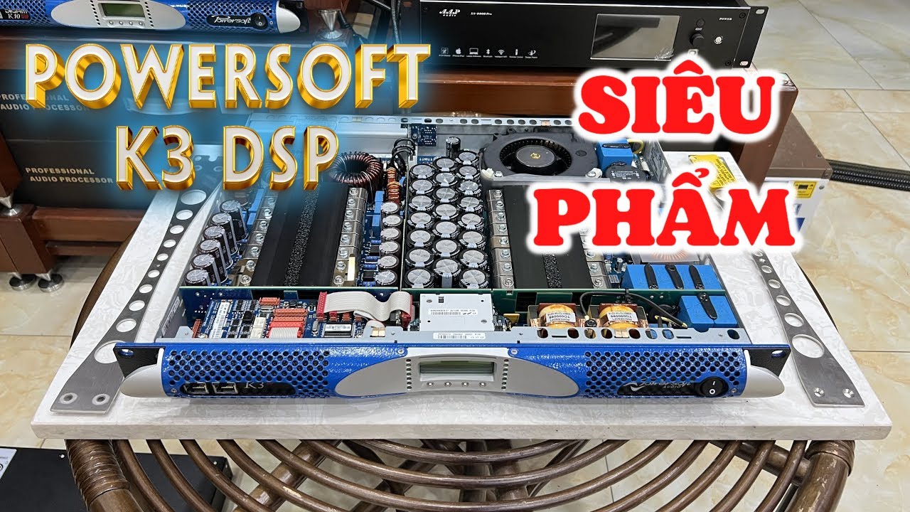 Powersoft K3 DSP Hàng Khủng Long Mới Nguyên Hộp Lên Đường Gửi A. Toàn Tây Ninh | Hoàng Nam Audio ...
