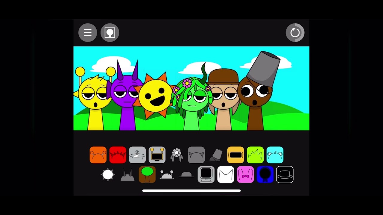 Sprunki bur EVERYONE SINGS!(AII Characters Together)#sprunki # ...