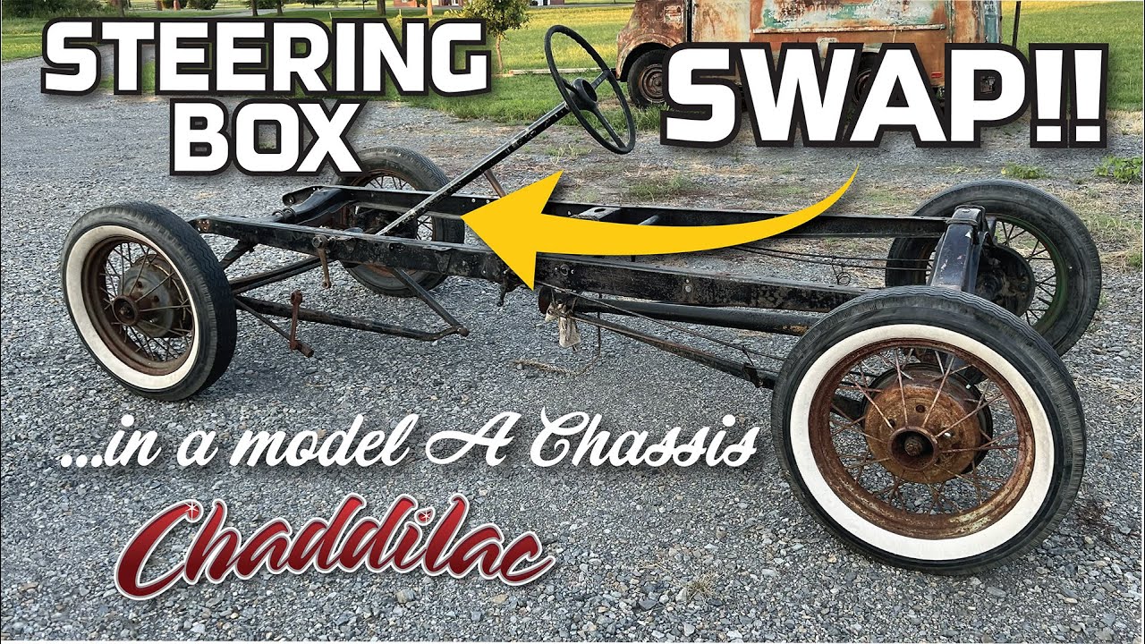 F1 Steering Box Swap!! Perfect for Early Ford Chassis 1928-1934 - YouTube