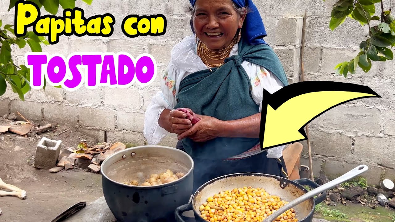 Hice papitas con tostado - MAMÁ JOSEFA - YouTube