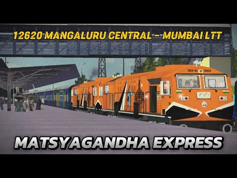 12620 Mangaluru Central - Mumbai Ltt Matsyagandha Express | MSTS ...