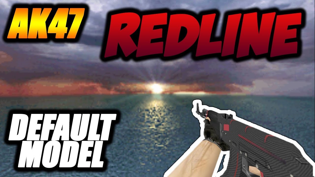 AK47 RedLine HD (Default Model) | CS 1.6 - YouTube