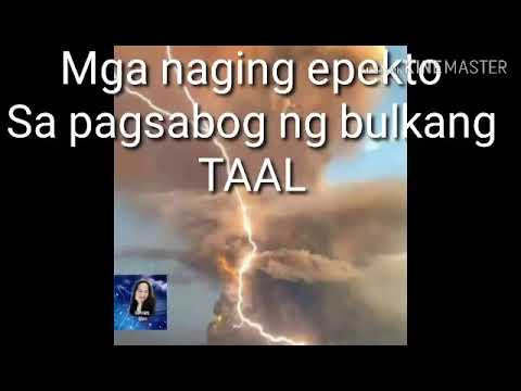 Mga Naging Epekto sa Pagsabog ng Bulkang TAAL - YouTube
