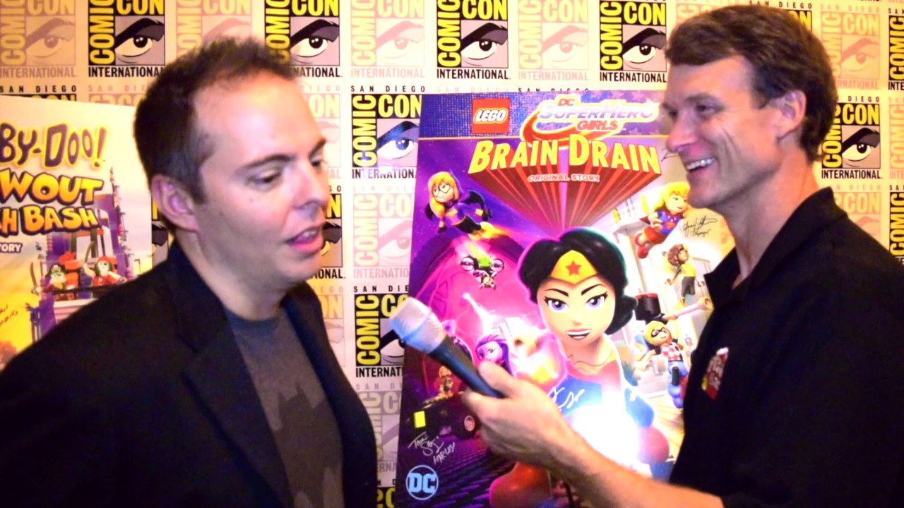 Jeremy Adams (Writer) SDCC Interview for LEGO DC SuperHero Girls - YouTube