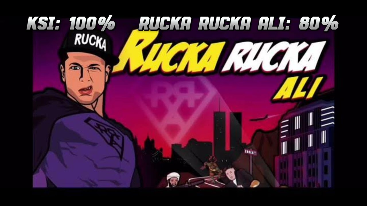 KSI vs Rucka Rucka Rucka Ali (Diss Track With Healthbars) Realtime ...