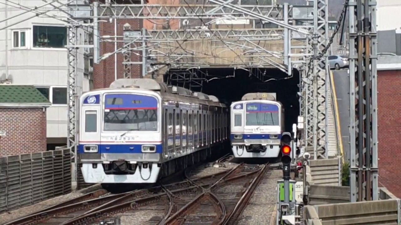 서울메트로 4호선 사당행 열차 당고개역 진입 (GEC Alstom GTO VVVF) - YouTube