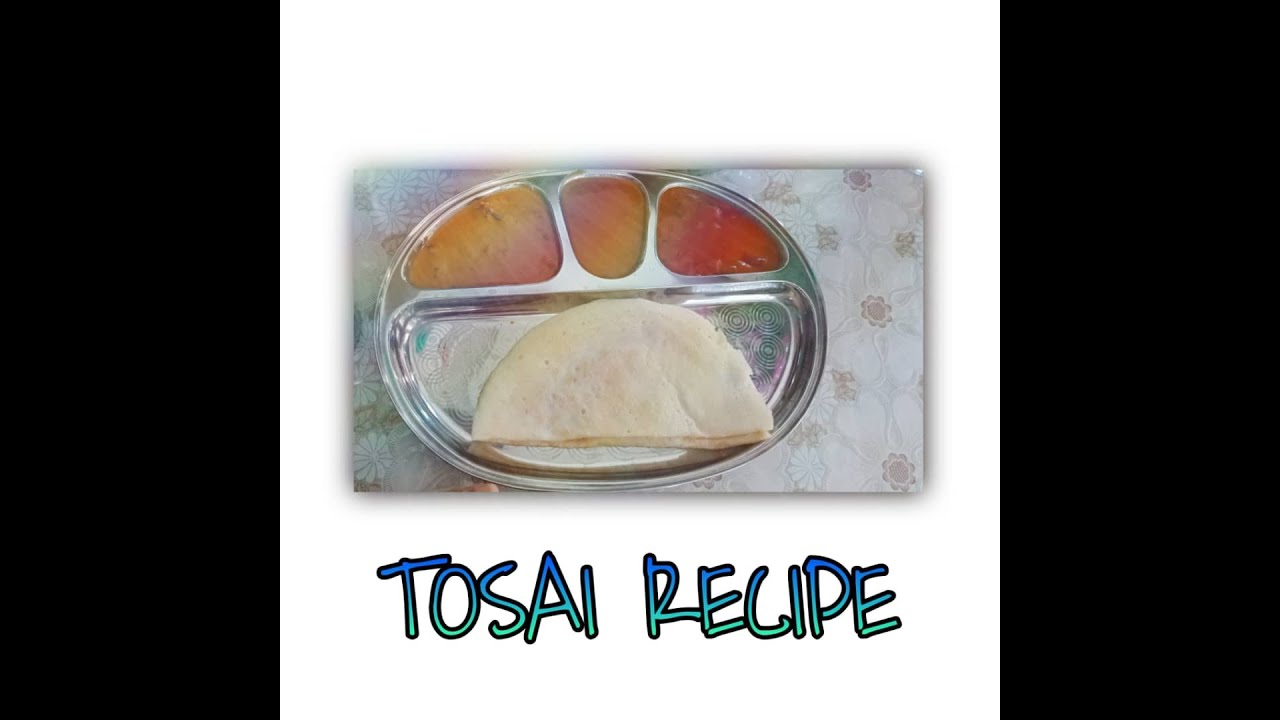 Tosai recipe - YouTube
