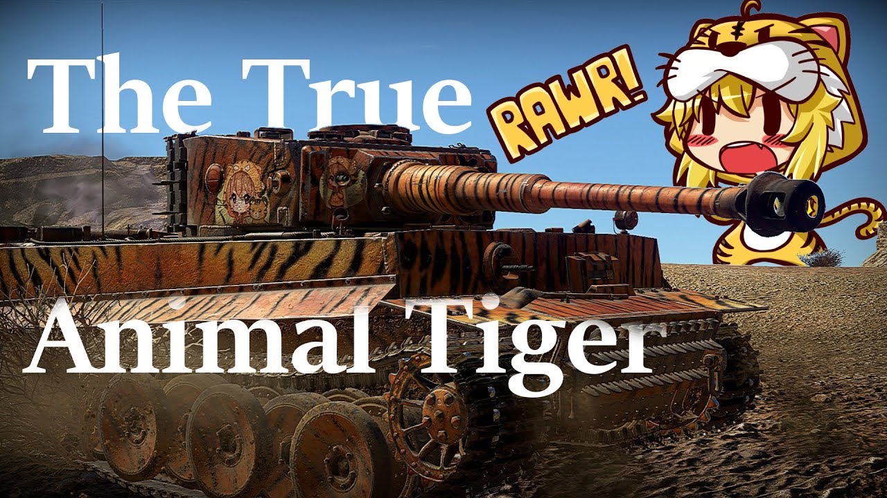 The True Animal Tiger--Tiger Chan--Heavy Tank No6 - YouTube