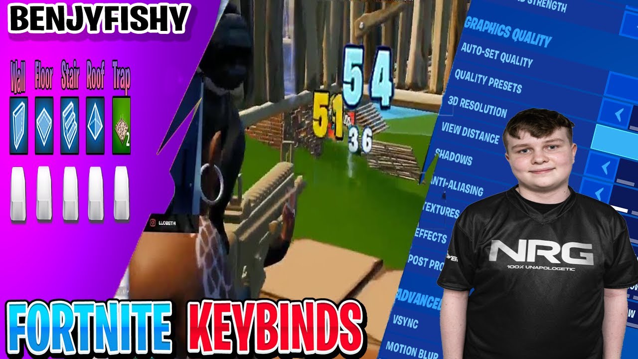Benjyfishy Settings Fortnite Update 27/1 || Full bind/setup/settings ...