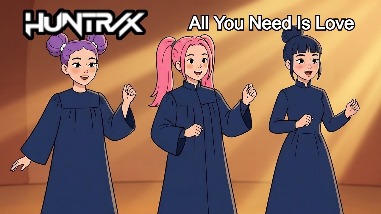 Huntrix - All You Need Is Love (Official Music Video) - YouTube