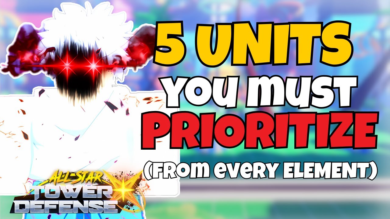 TOP 5 MUST HAVE Units You NEED to Prioritize in ASTDX Update 2 (BEST ...