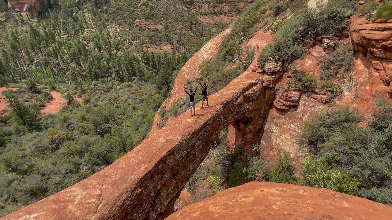 Sedona Hikes - Vultee Arch via Sterling Pass Trail - YouTube