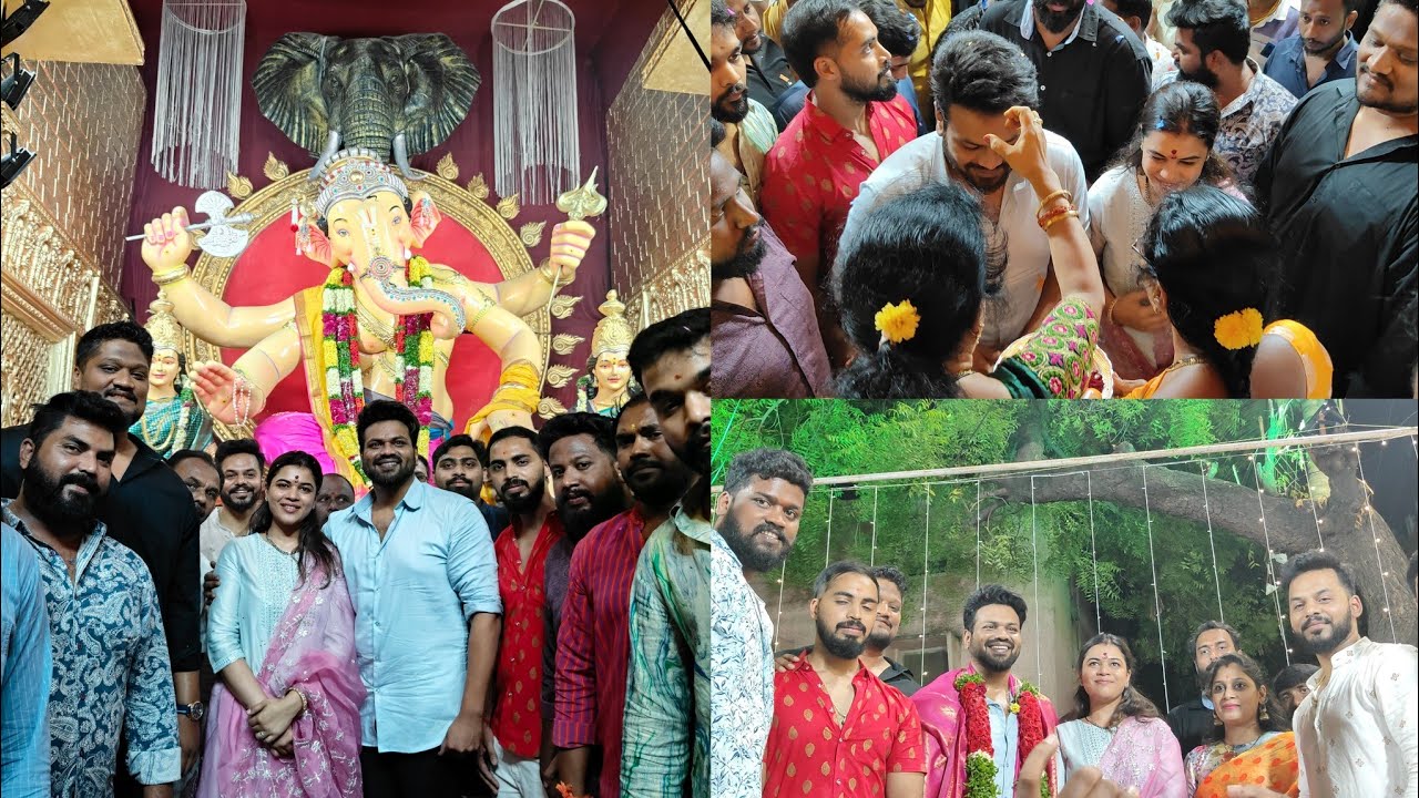 MANCHU MANOJ ANNA VISIT TRT YOUTH ASSOCIATION SEETHAFAL MANDI POOJA ...