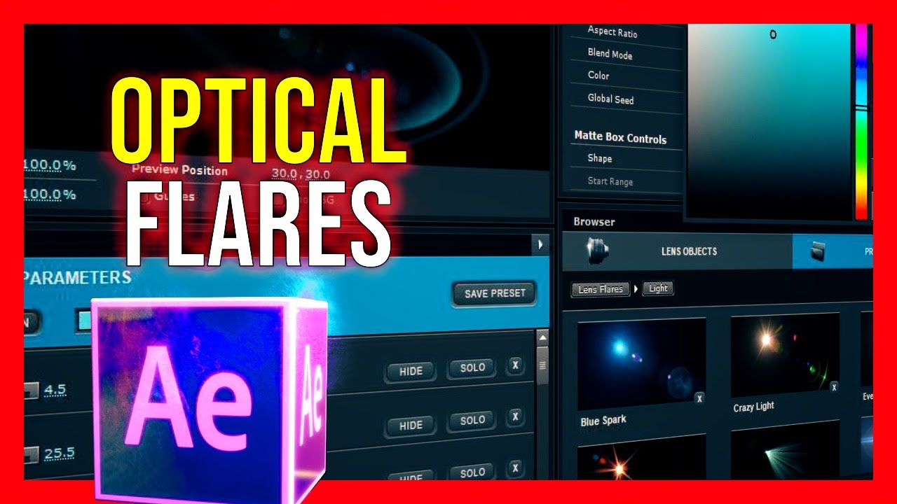 TODO Sobre Como USAR OPTICAL FLARES De Videocopilot En Adobe After ...