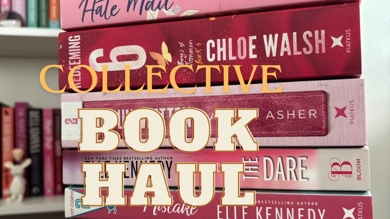 Collective Book Haul For The End of Summer! - YouTube