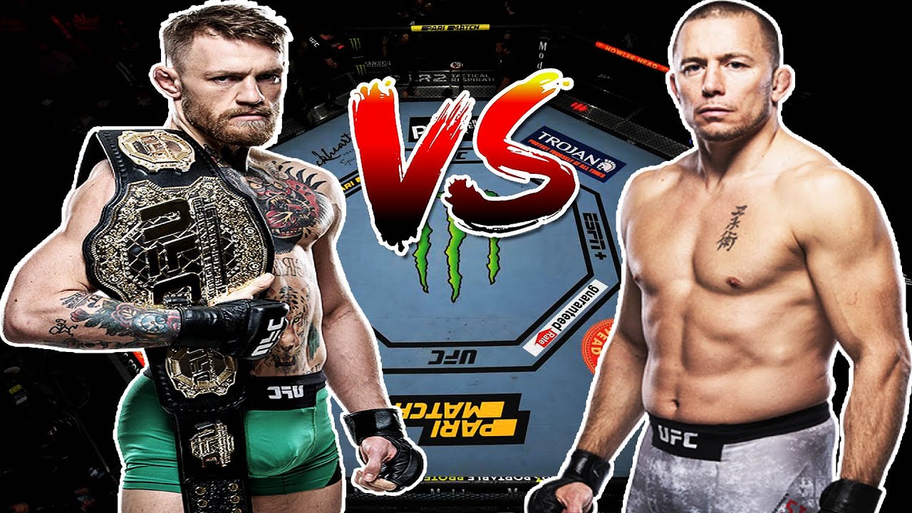 VS Battle UFC Georges St Pierre Vs Connor Mcgregor - YouTube