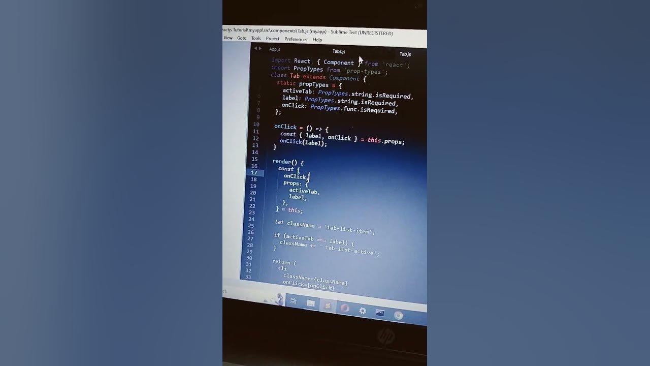 Tab Component In Reactjs Codingzilla Reactjs Part Reactjstutorial Coding Php Youtube