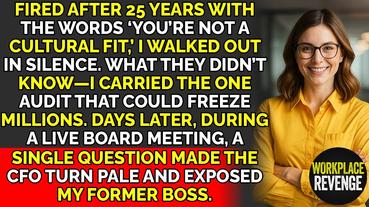 Fired After 25 Years, I Left Quietly—But My Silence Triggered a Public ...