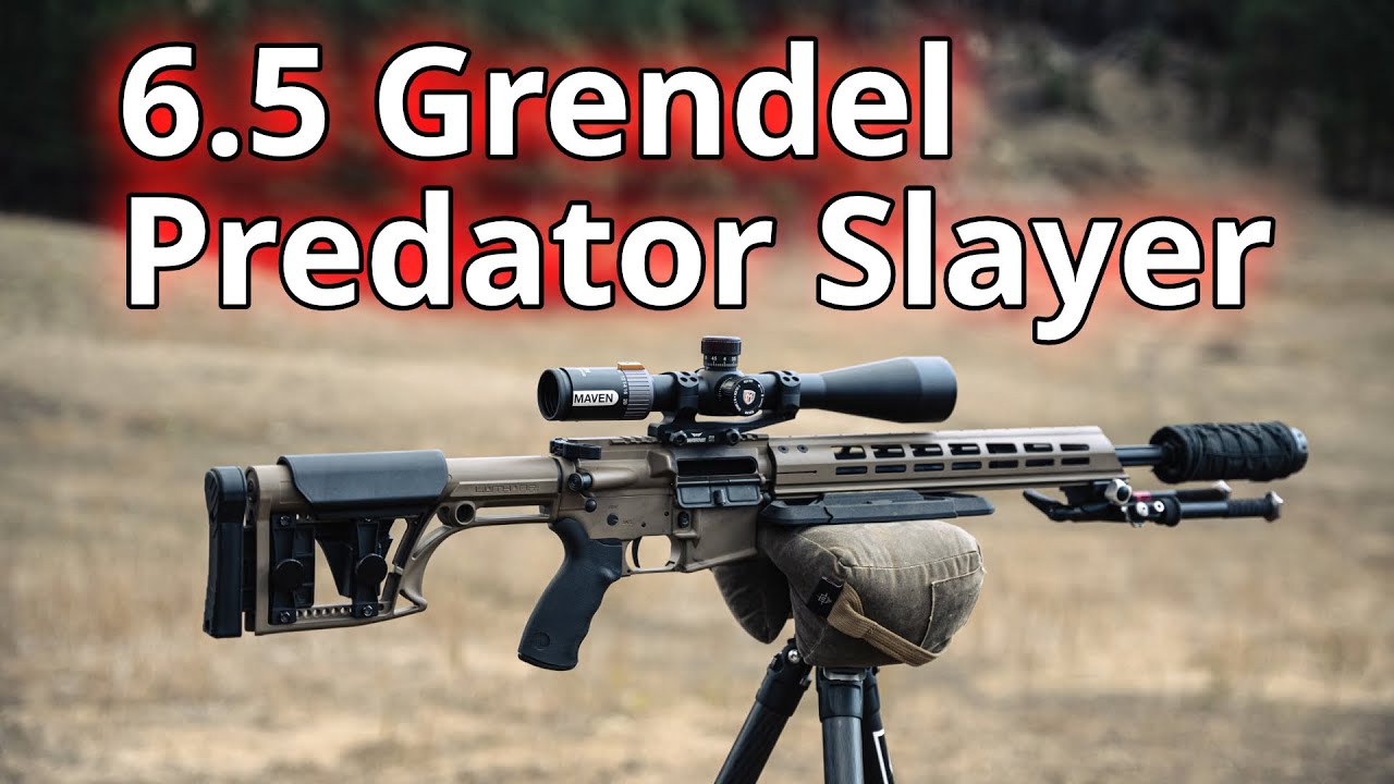 6.5 Grendel Predator Slayer with Hornady 100 grain ELDVT - YouTube