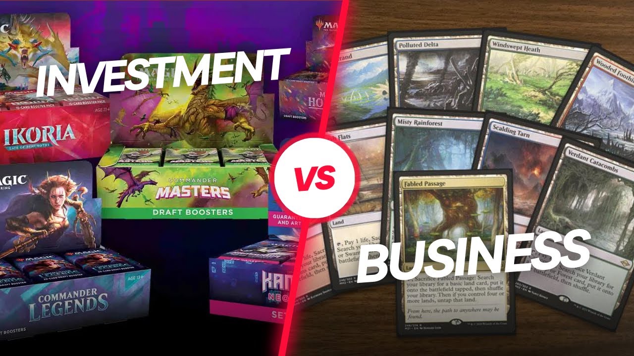 Magic the Gathering Finance - Business vs Investments - YouTube