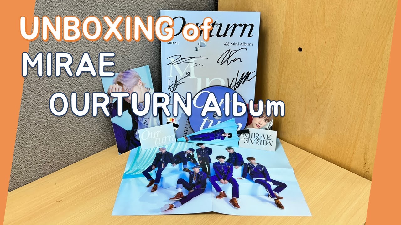 UNBOXING of MIRAE's fourth mini album 'OURTURN' - YouTube