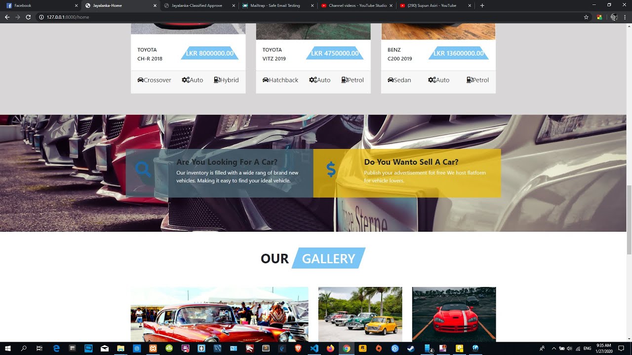Vehicle Sales Management System Youtube