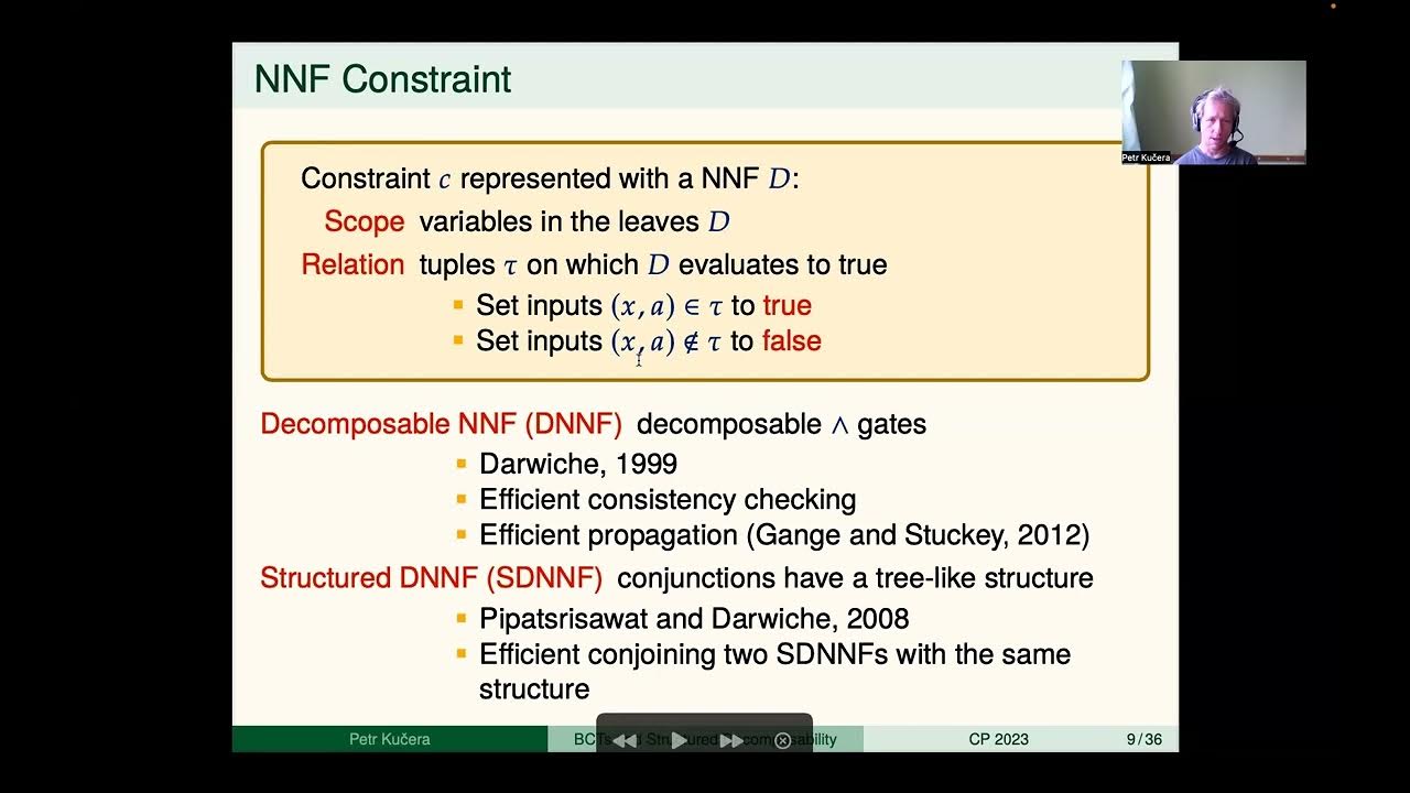 CP2023: "Binary constraint trees and structured decomposability" - YouTube