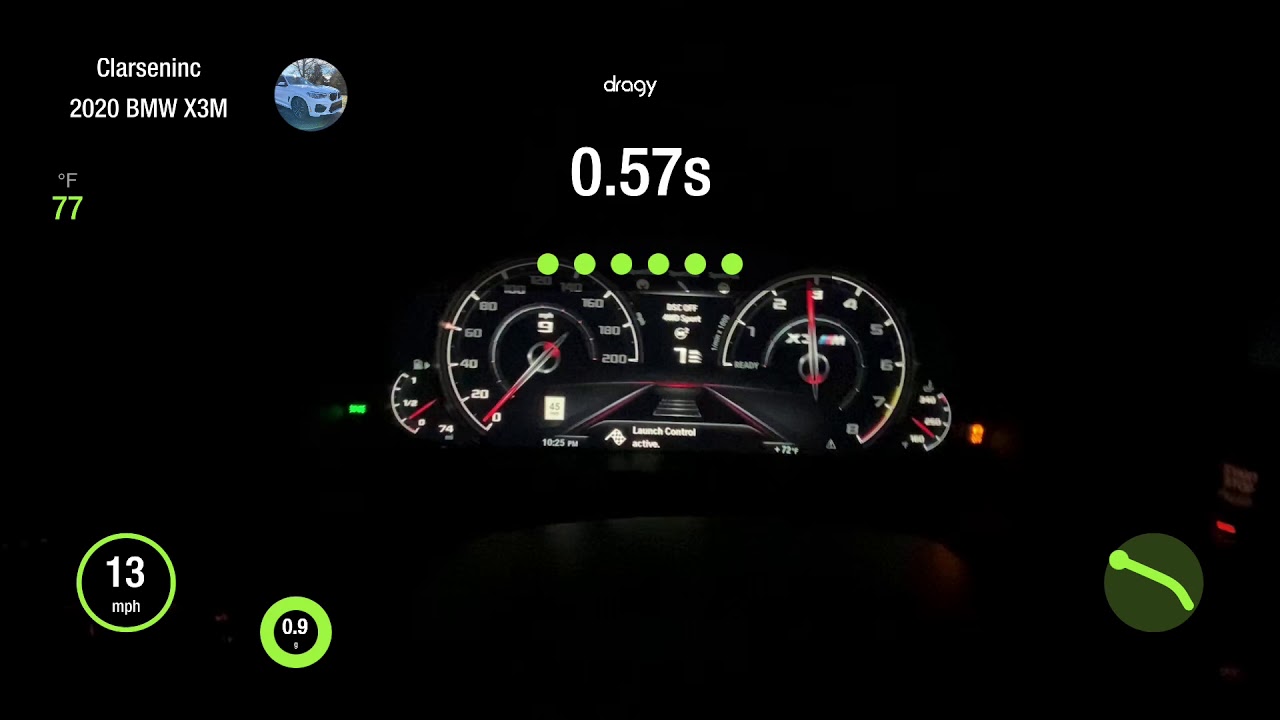 X3M Tuned 0-60 1/4 Mile - Dragy - Mission Performance Drag Race - YouTube