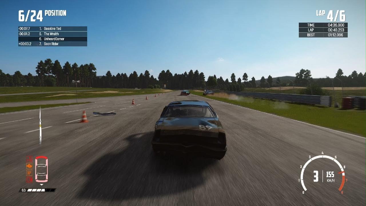 Car goes flying (not caused by me) - YouTube